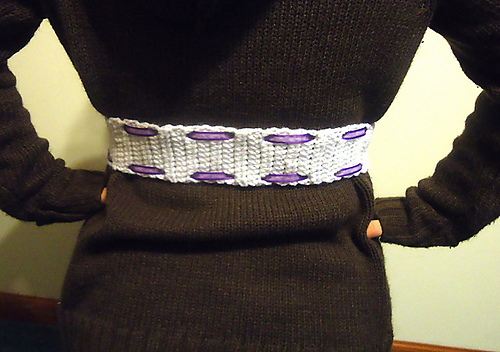 Ravelry: Ribbon Waist Belt pattern by Isabella Garramone