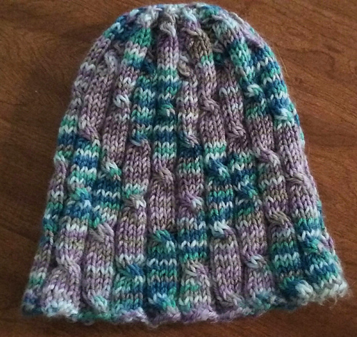Ravelry: Tropical Twist Hat pattern by Gretchen Tracy