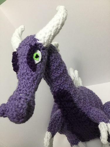 Ravelry: Draconic Dinosaur pattern by Benjamin Williams