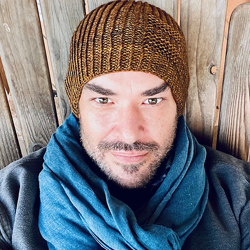 Ravelry: Two Patches Beanie pattern by Benjamin Matthews