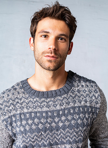 Ravelry: Pull jacquard épaule boutonnée - M2267 pattern by Bergère de ...