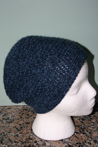 Ravelry: Reversible Herringbone Hat pattern by Pamela Noonan