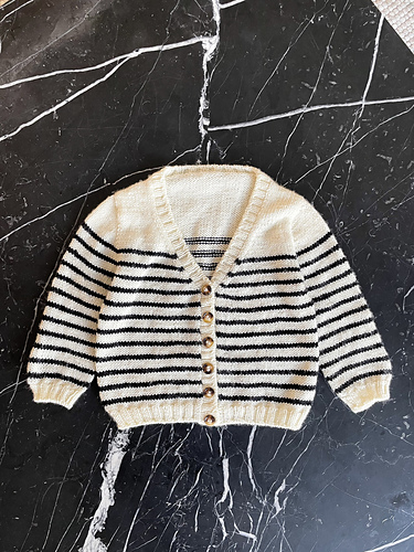 Ravelry: Bronte Cardigan Mini pattern by BerthyKnit