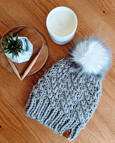 Ravelry: Wheat Sheaf Beanie pattern by Krista Hynes