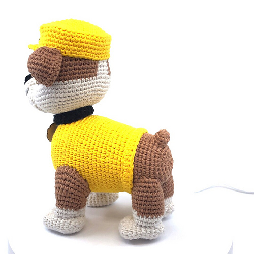 Ravelry: Paw Patrol Rubble pattern by Tatjana Ozolina