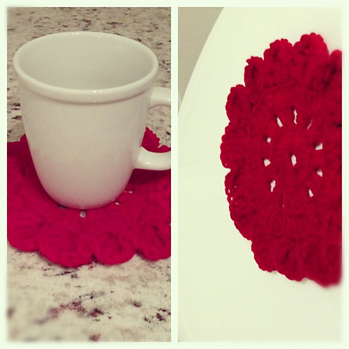 Ravelry: Big Flower Coaster pattern by Crochet Land