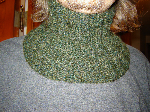 Ravelry: Men's Neck Warmer pattern by Beth Tanner