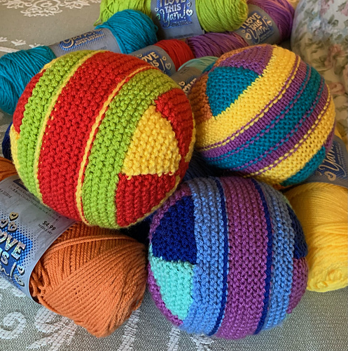Ravelry: Colorful Play Ball pattern by Betsy Lowery