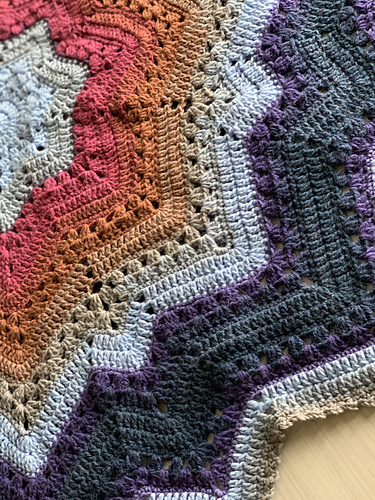 Ravelry: 6-Day Supernova Blanket pattern by Betty McKnit