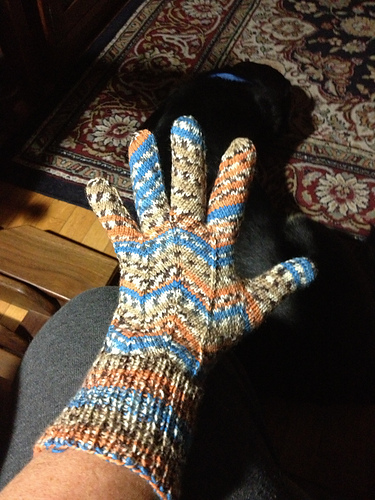 Ravelry: Jaywalker Gloves pattern by Disa Lind