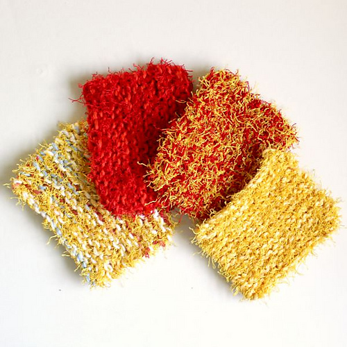 Ravelry: Easy Knit Scrubby pattern by Beverly Leestma