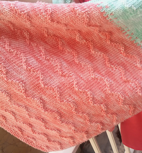 Ravelry: Go With The Flow Wrap pattern by Bex Knitty Designs