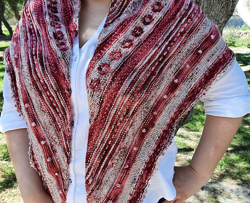 Ravelry: Woven Shawl pattern by Bex Knitty Designs