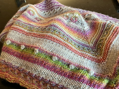 Ravelry: Woven Shawl pattern by Bex Knitty Designs