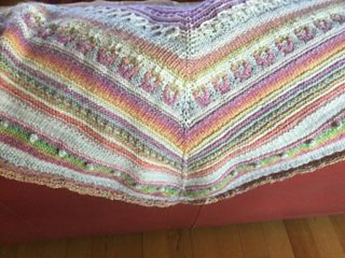 Ravelry: Woven Shawl pattern by Bex Knitty Designs