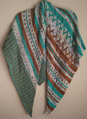 Ravelry: Journey Shawl pattern by Bex Knitty Designs