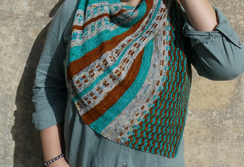 Ravelry: Journey Shawl pattern by Bex Knitty Designs