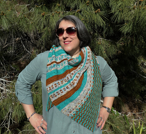Ravelry: Journey Shawl pattern by Bex Knitty Designs