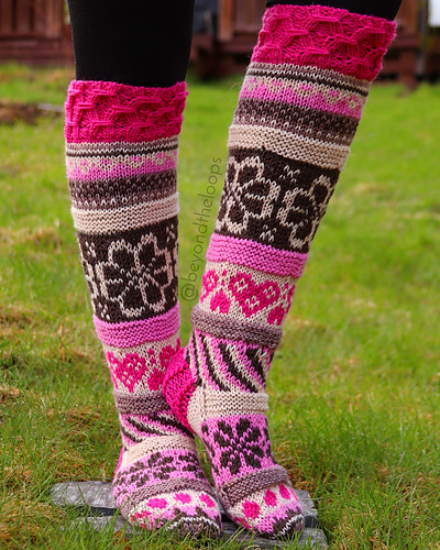 Ravelry: Crazy Socks pattern by Beyond The Loops