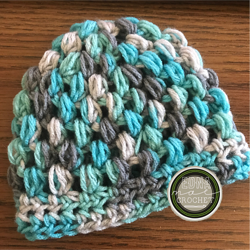 Ravelry: Puff Stitch Baby Beanie pattern by Leslie DeHart