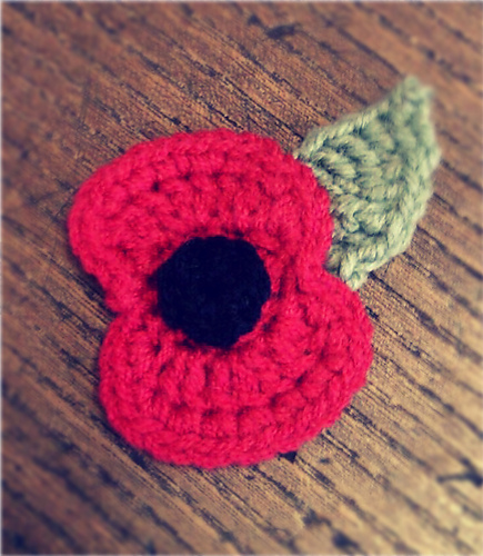 Ravelry: Crochet Remembrance Poppy pattern by Bilgewater Davis