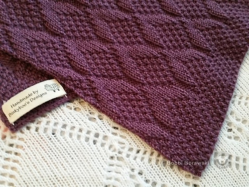 Ravelry: Garter Carriage Tulip Baby Blanket pattern by Bobbi Borawski