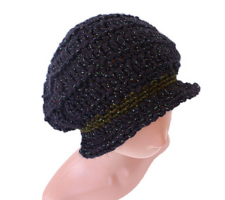 Ravelry: Slouchy Victorian Maid Hat Remix pattern by PinarV