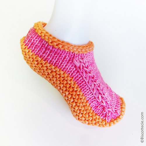Ravelry: Non-Felted Slippers Biscotte's version pattern by Biscotte Yarns