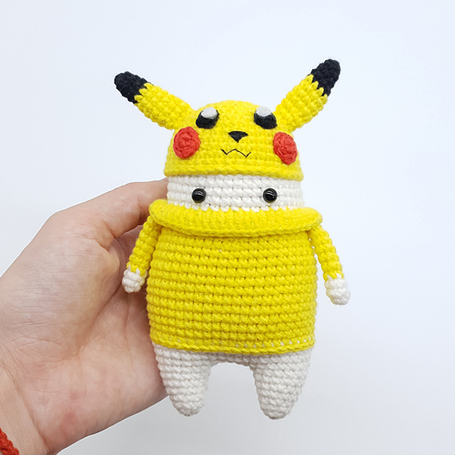 Ravelry: Mimic Pikachu pattern by Ksenia Ivanova