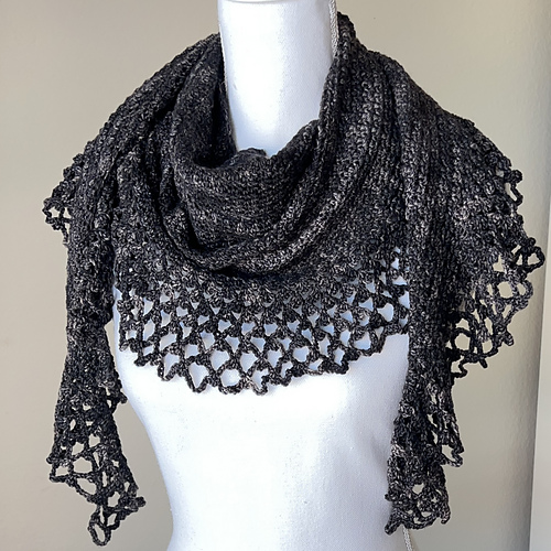 Ravelry: Pearl Drop Shawl pattern by Rachel Black