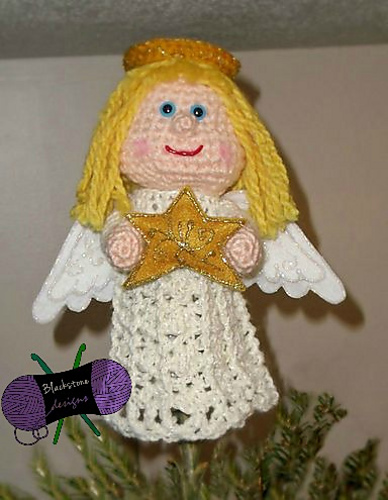Ravelry: Angel Tree Topper pattern by Sonya Blackstone