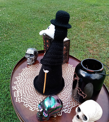 Ravelry: Plague Doctor Plush pattern by Krysta Mallory
