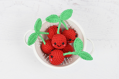 Ravelry: Cherry Fruit pattern by Yarn Blossom Boutique