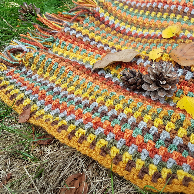 Ravelry: Woodland blanket pattern by Blue Ammonite Designs