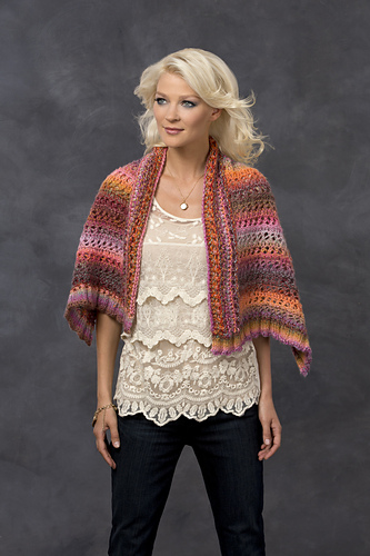 Ravelry: Sunset Wrap pattern by Kristin Omdahl