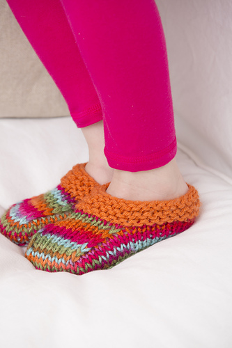 Ravelry Mom And Me Slippers Pattern By Christine Marie Chen