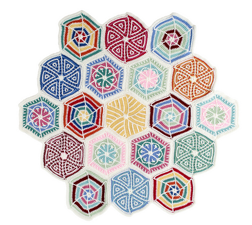 Ravelry: Mandala Sampler Throw pattern by Bendy Carter