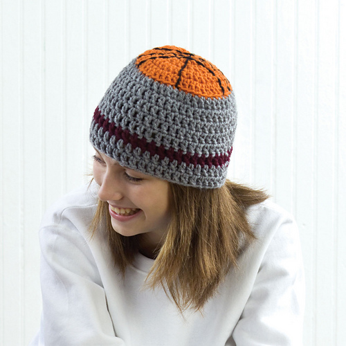 Ravelry: Basketball Hat pattern by Donna Casella