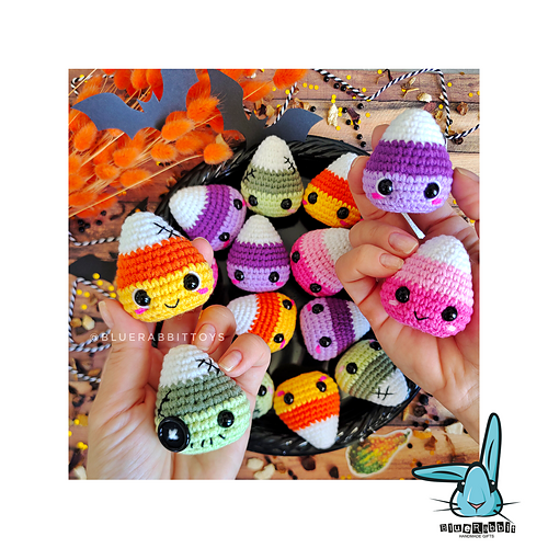 Ravelry: Mini Candy corn pattern by BlueRabbitToys