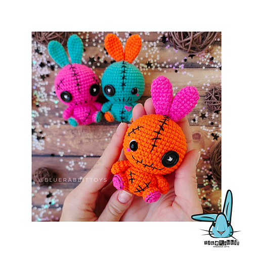 Ravelry: Mini Voodoo bunny pattern by BlueRabbitToys