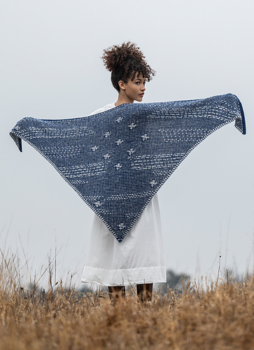 Ravelry: Festive Night Shawl pattern by Nadya Stallings