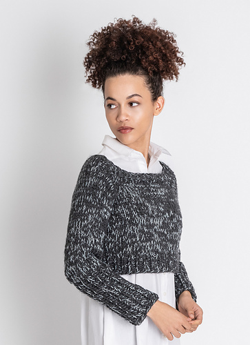 Ravelry: Midlothian Marled Crop pattern by Mary Pranica