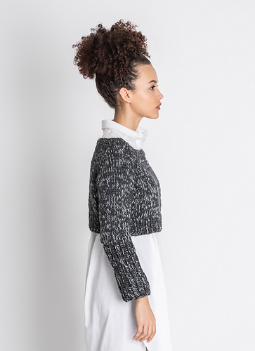 Ravelry: Midlothian Marled Crop pattern by Mary Pranica