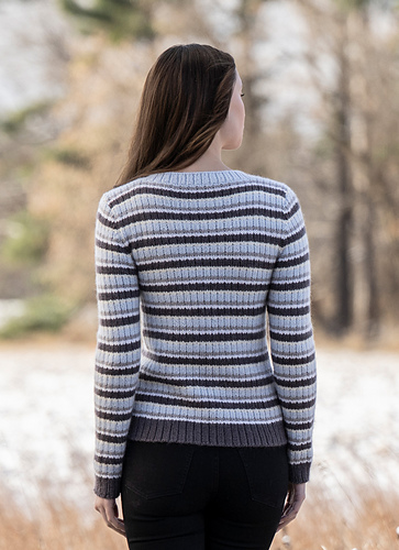 Ravelry: Misty Horizon Sweater pattern by Debbie West