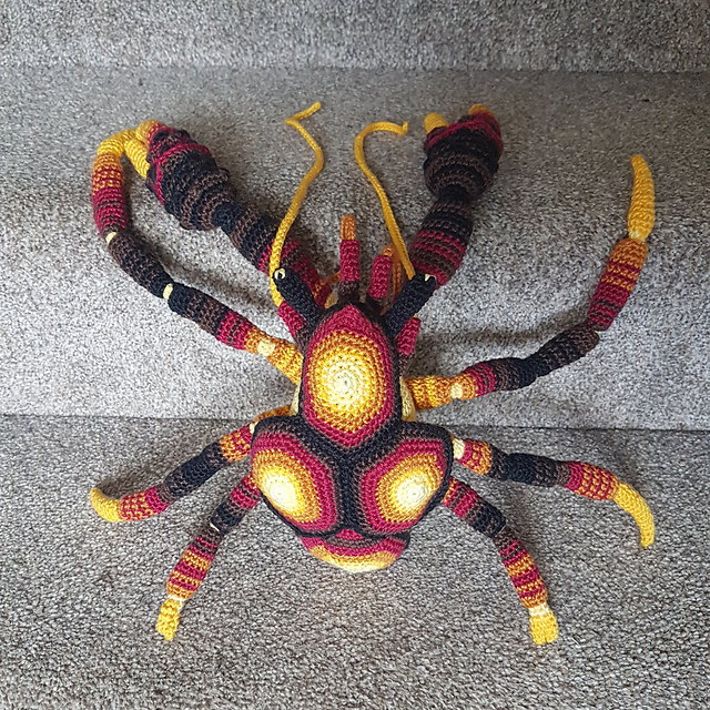 Ravelry: Magma the coconut crab pattern by Zoe Buchanan