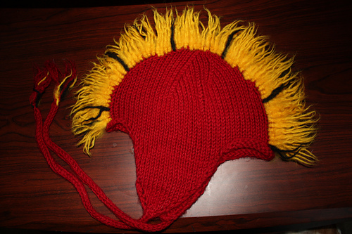 Ravelry: My Mohawk Hat pattern by Jackie Jaquette