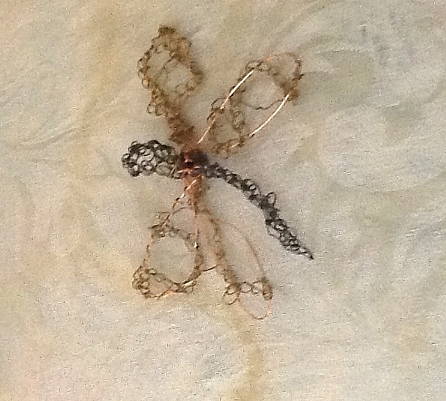 Ravelry: Bluebird99's wire dragonfly
