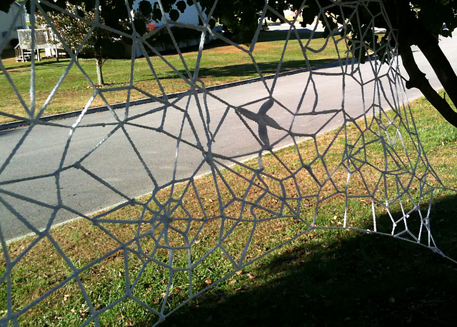 Ravelry: Bluebird99's Giant outdoor spiderweb