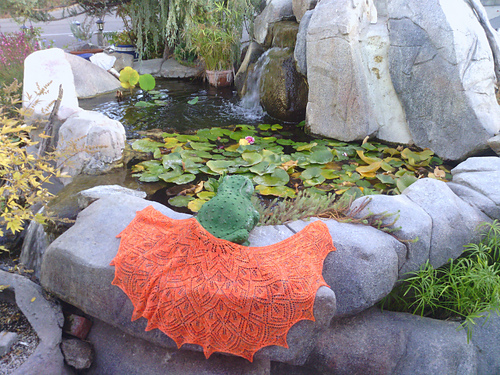 Ravelry: Mystical Forest Lace Shawl pattern by Anna Victoria