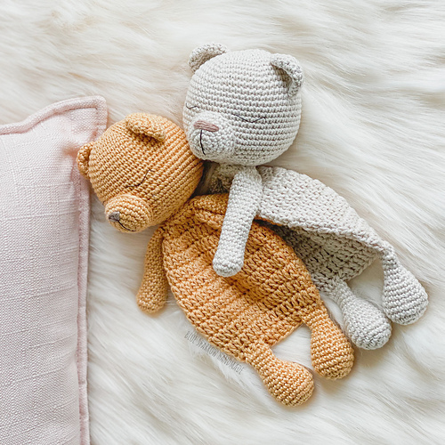 Ravelry: Harry Baby Bear Lovey pattern by Blue Sparrow Handmade